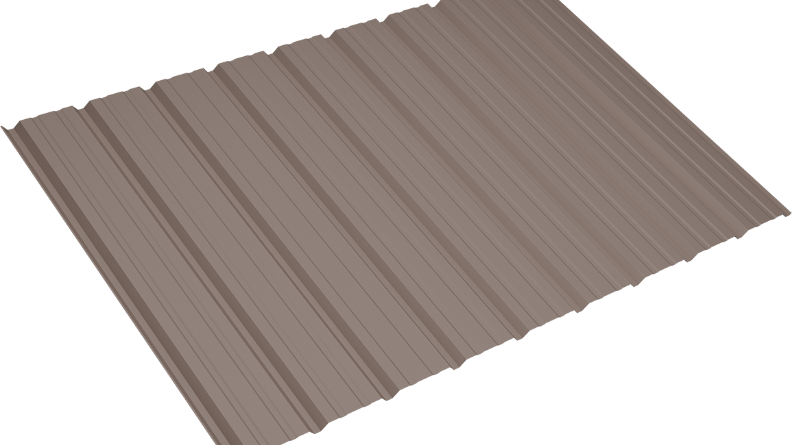 Reversed PBR Panel Metal Siding by AEP Span